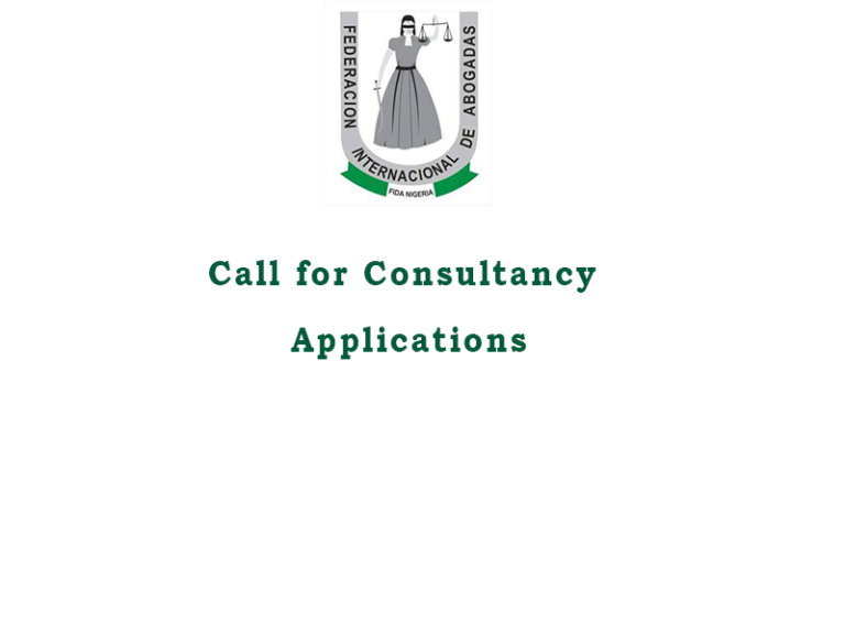 Call for Consultancy Applications – FIDA
