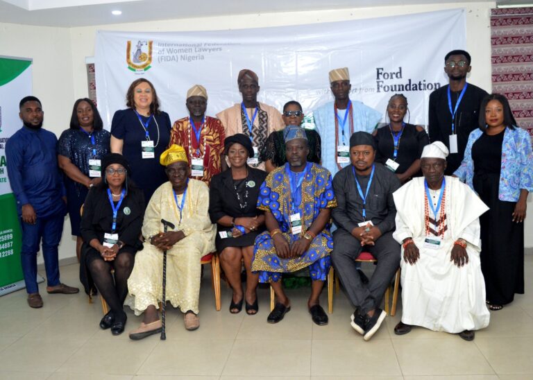 FIDA Nigeria Hosts Annual Dialogue with Traditional Leaders on ...